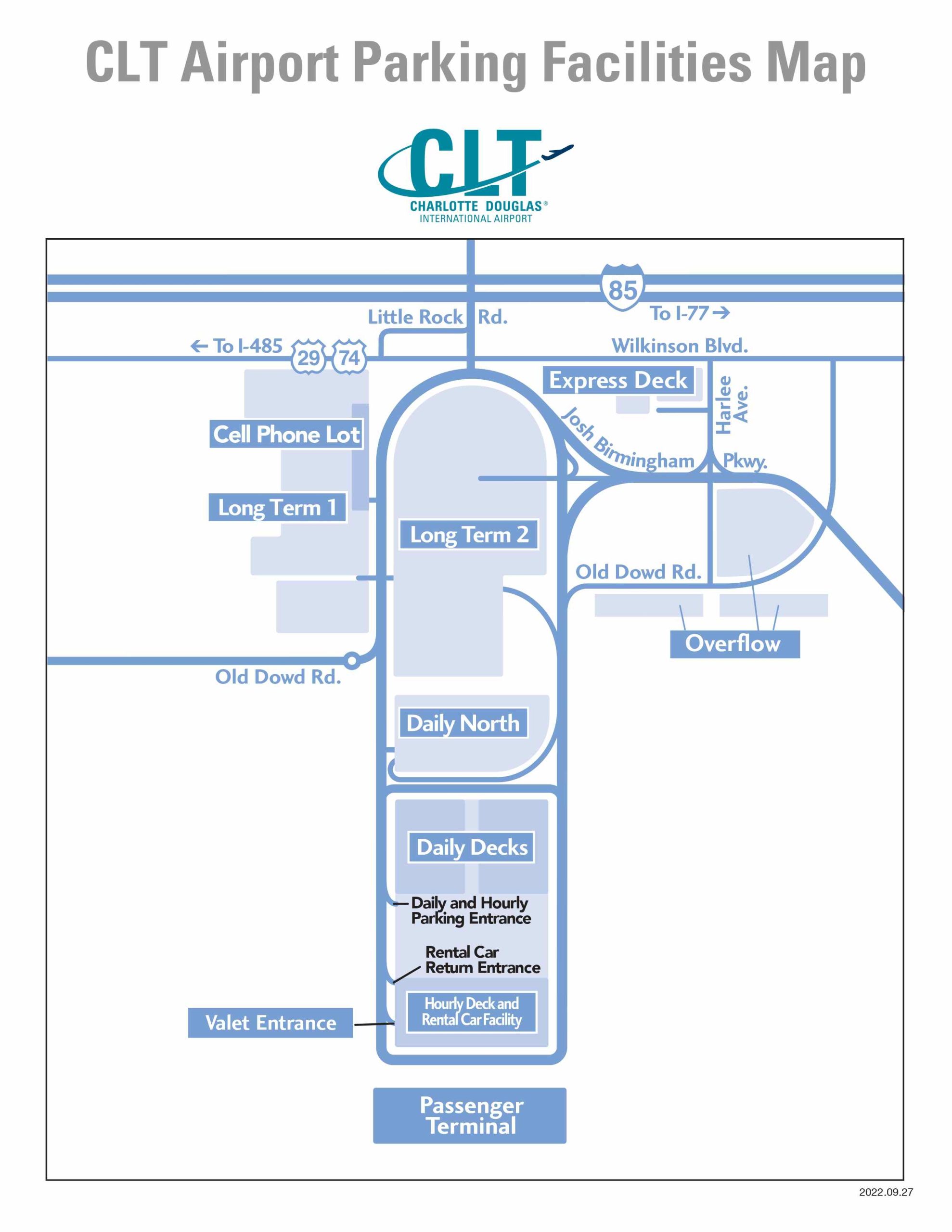 Le stationnement à l’aéroport de Charlotte coûtera plus cher – Ce que ...
