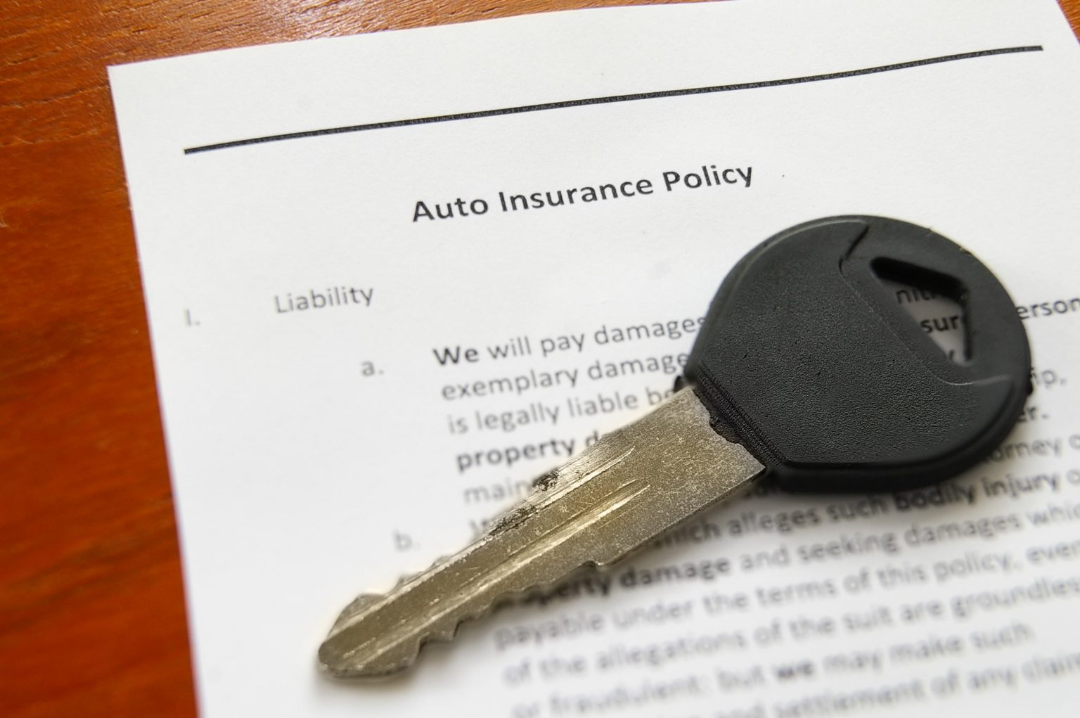 Do you know what a liability auto insurance coverage?